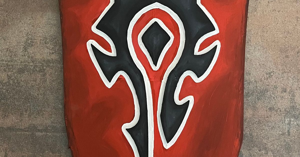Horde flag by Nemeda1989 | Download free STL model | Printables.com