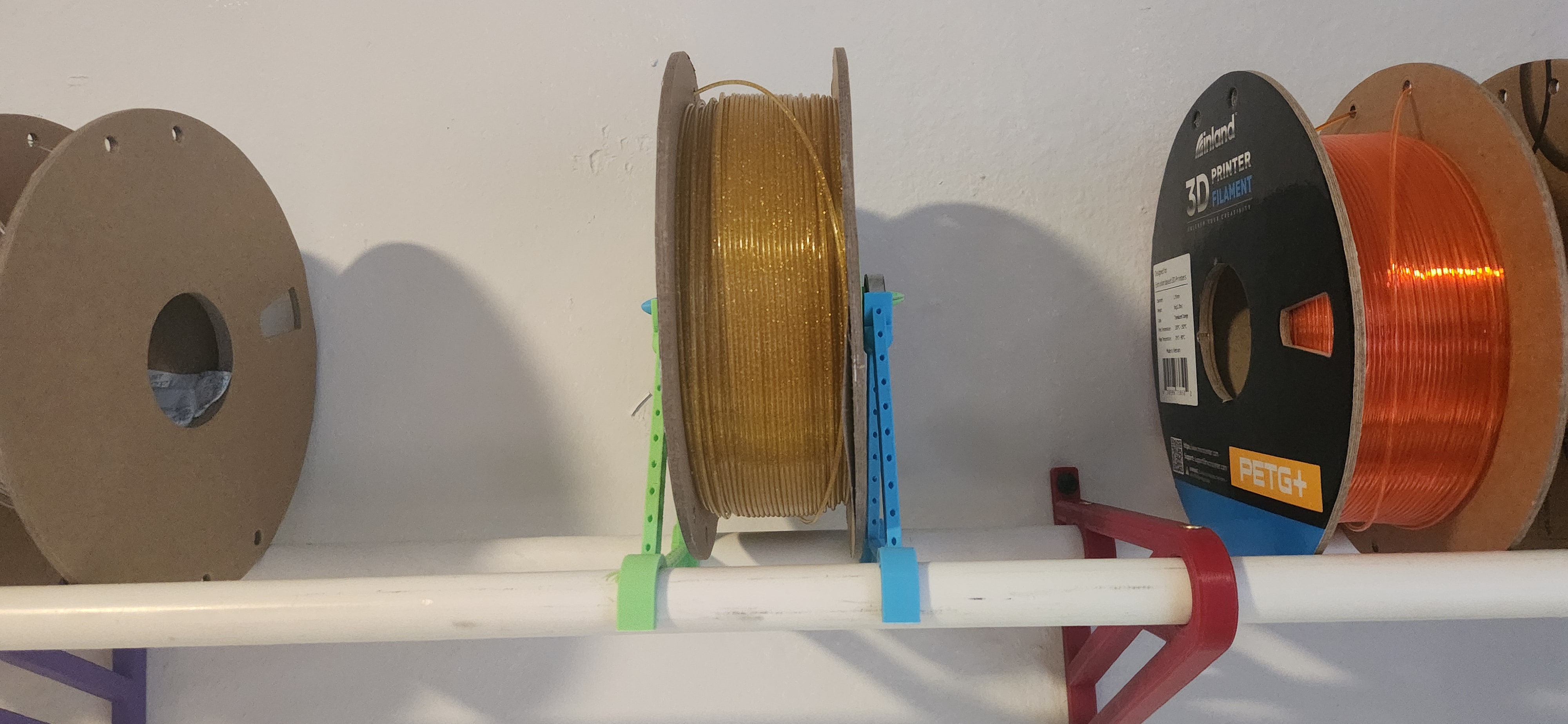 PVC Rack Cradle for Center supported Spools by Asa Parker | Download ...