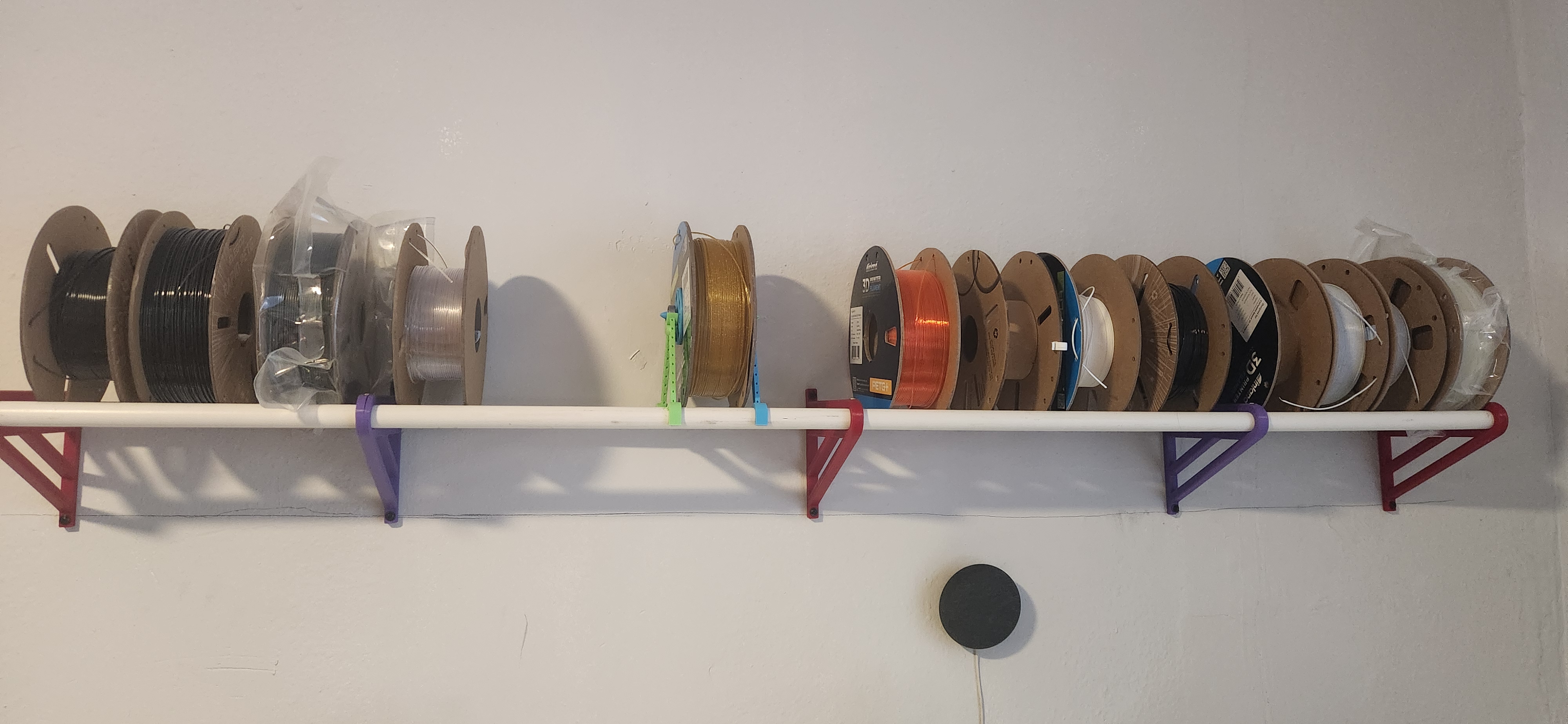 PVC Rack Cradle for Center supported Spools by Asa Parker | Download ...