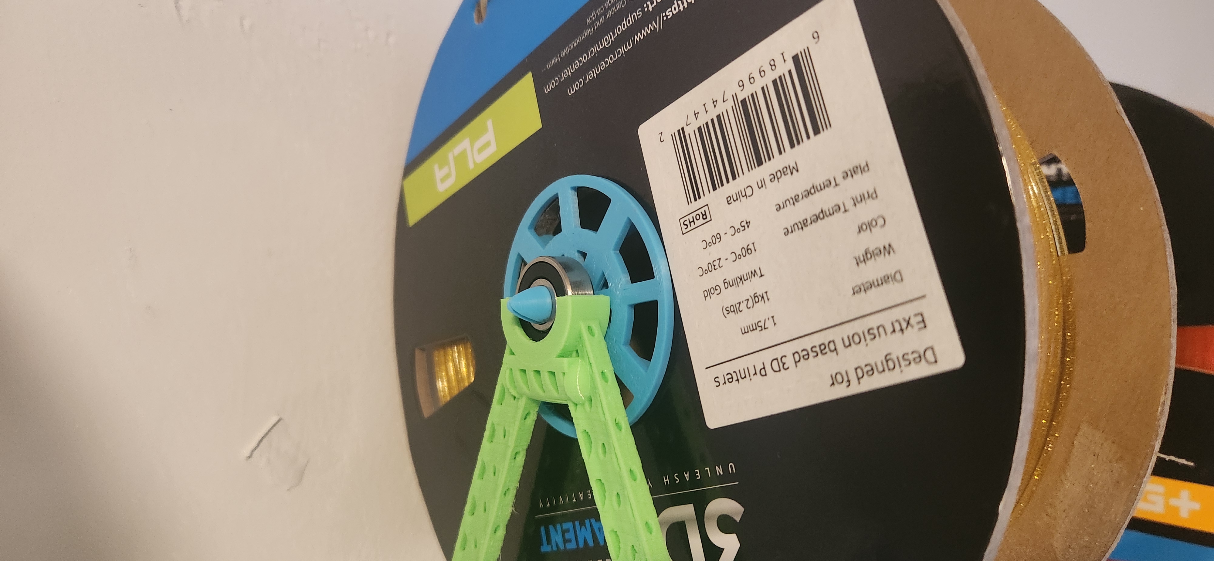 PVC Rack Cradle for Center supported Spools by Asa Parker | Download ...