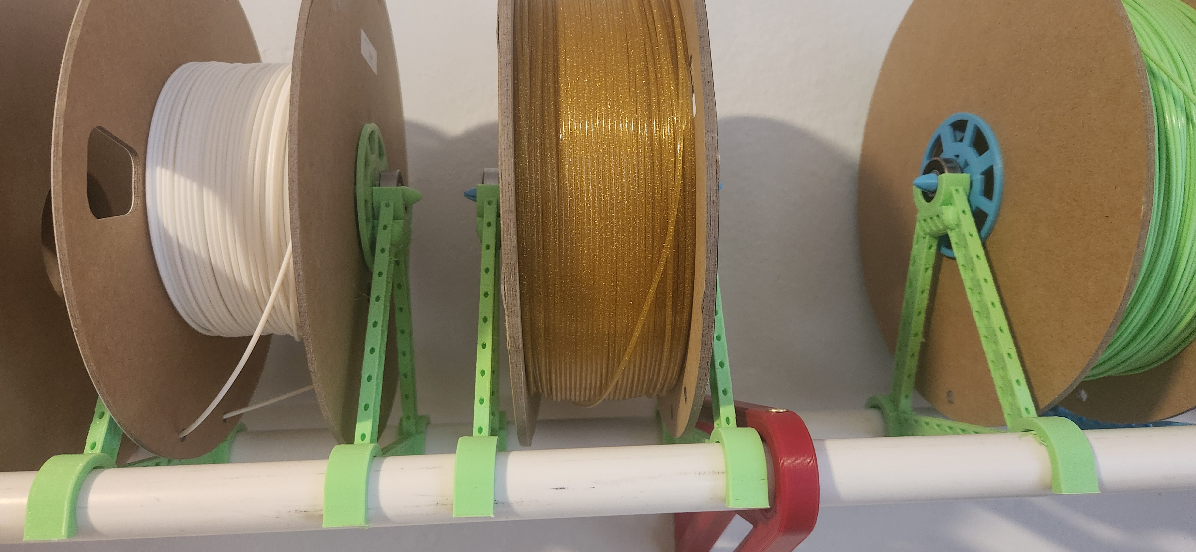 PVC Rack Cradle for Center supported Spools by Asa Parker | Download ...