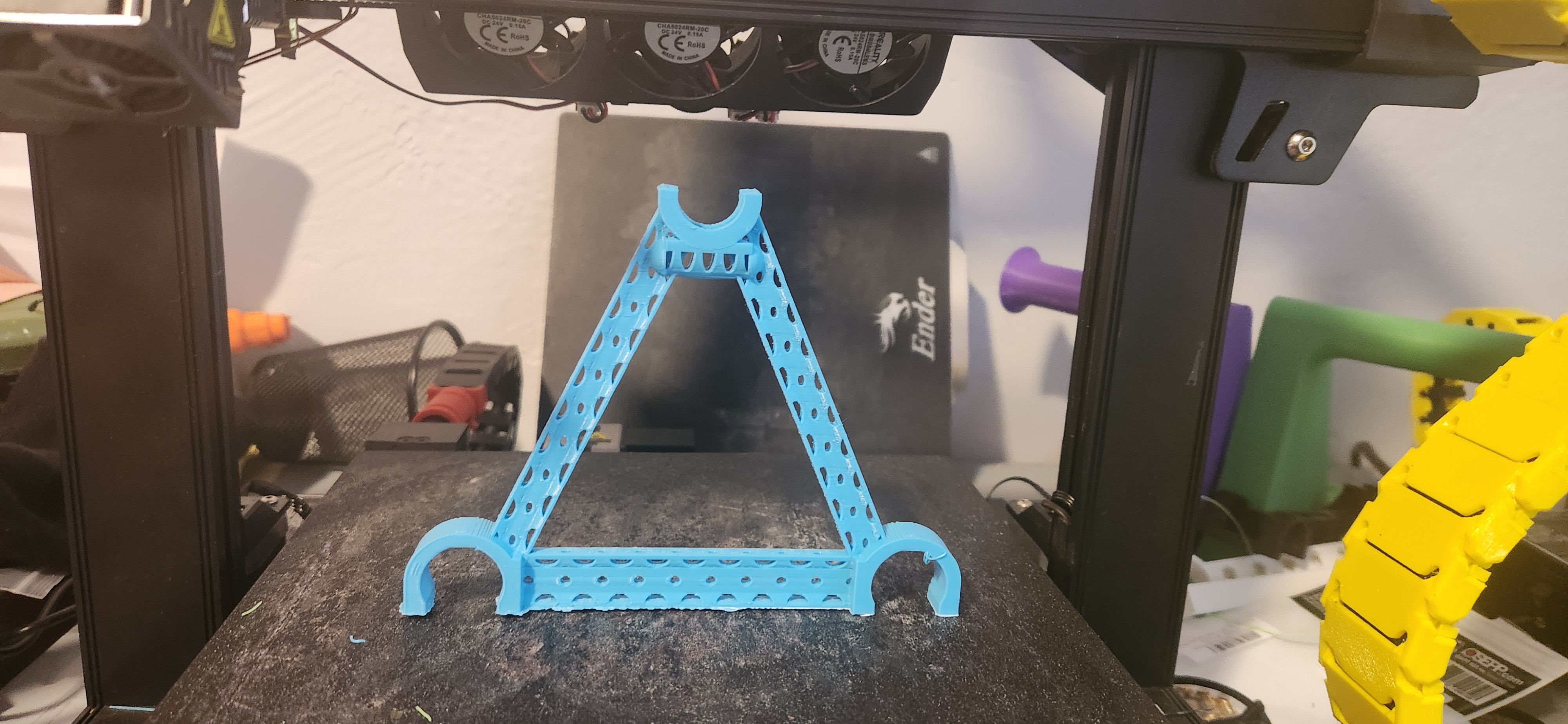 PVC Rack Cradle for Center supported Spools by Asa Parker | Download ...