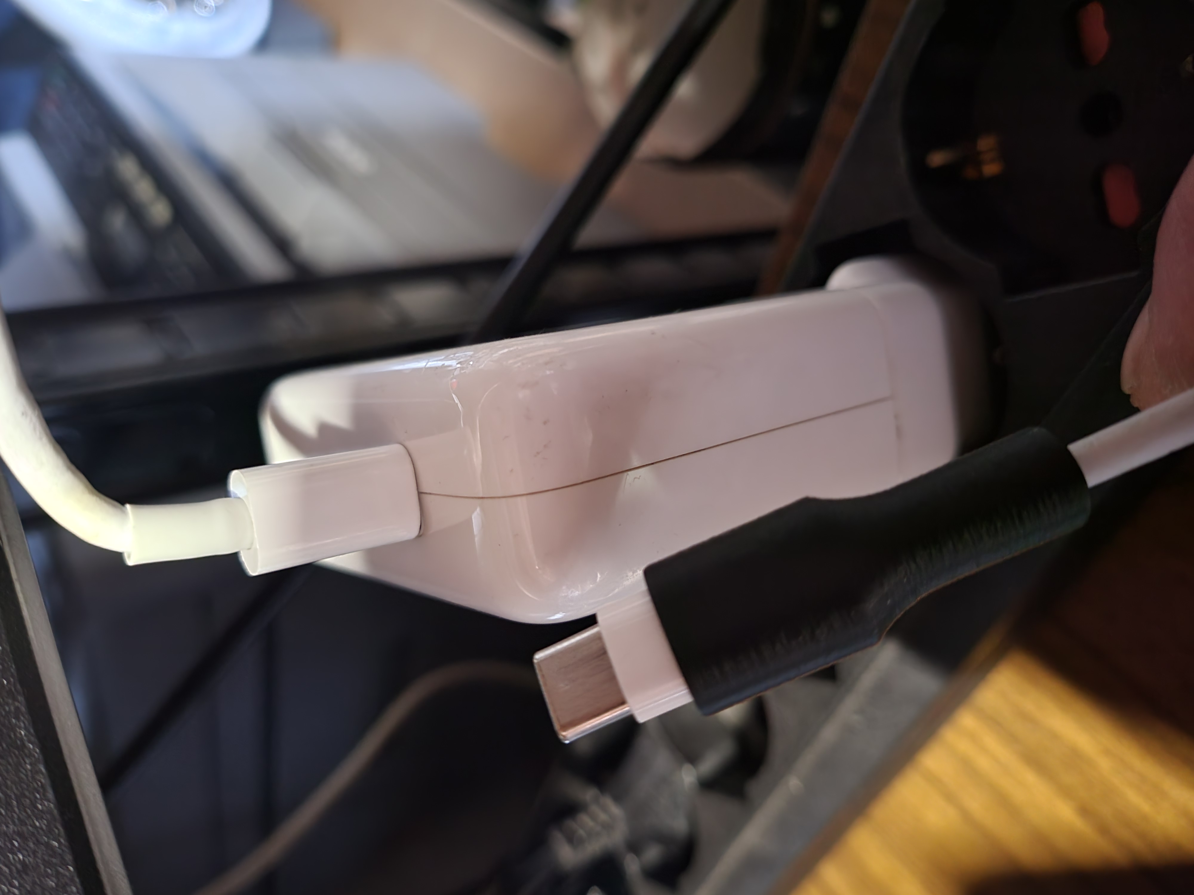 apple macbook cable protection usbc by laserlab | Download free STL ...