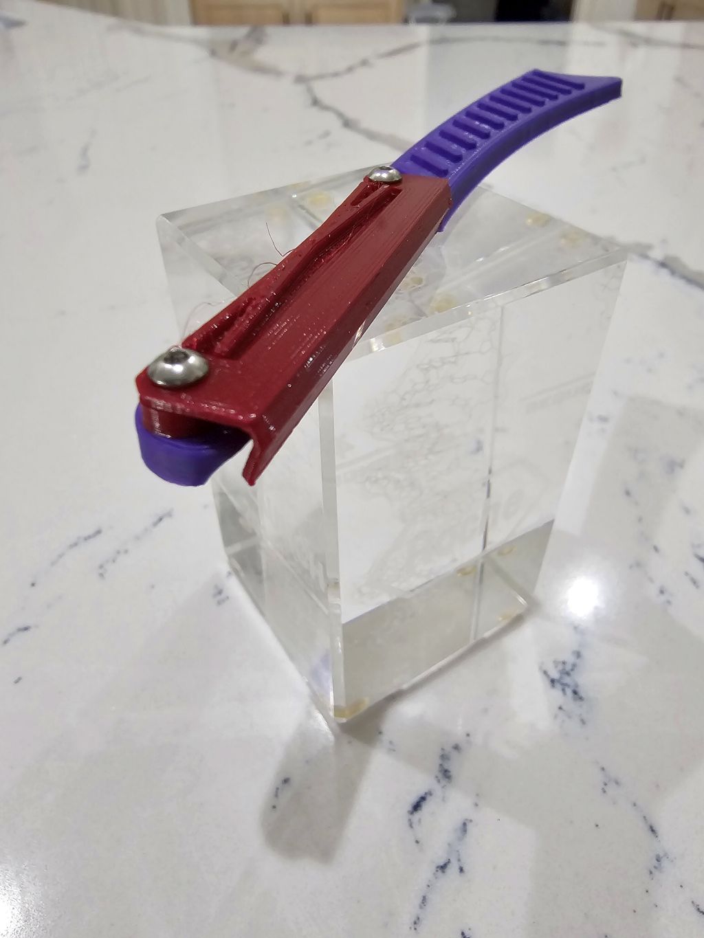 Razor Blade Holder, Single Edge by Fergy7 | Download free STL model ...