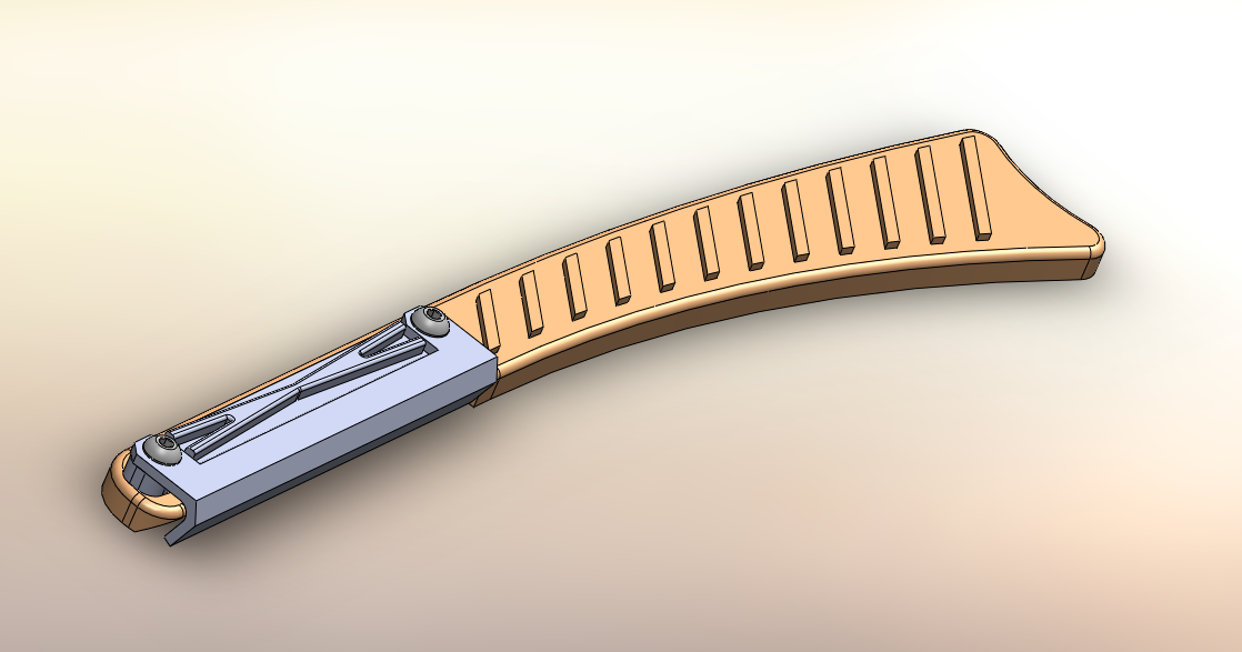 Razor Blade Holder, Single Edge by Fergy7 | Download free STL model ...