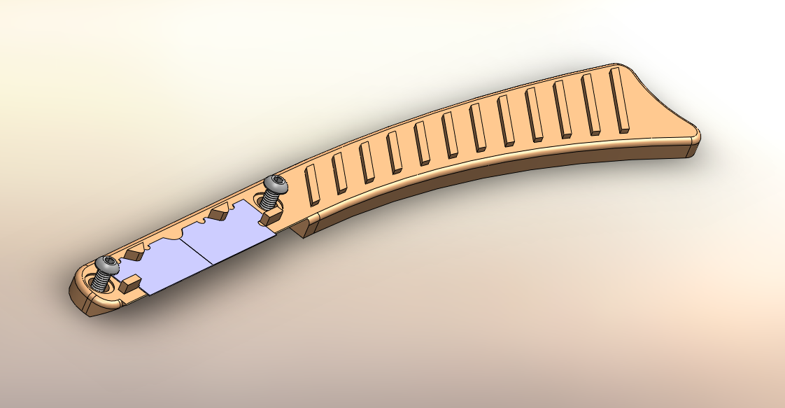 Razor Blade Holder, Single Edge by Fergy7 | Download free STL model ...