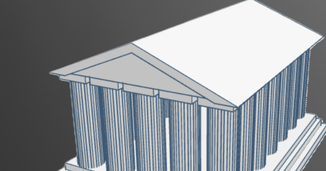 Parthenon by Player Xy | Download free STL model | Printables.com