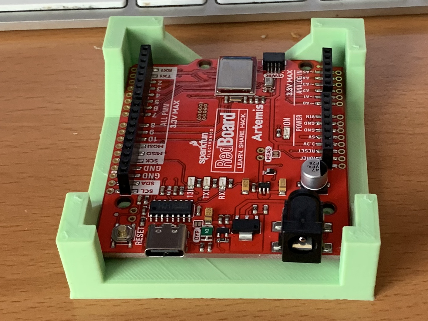 Sparkfun Redboard Artemis bumper by NotLikeALeafOnTheWind | Download ...