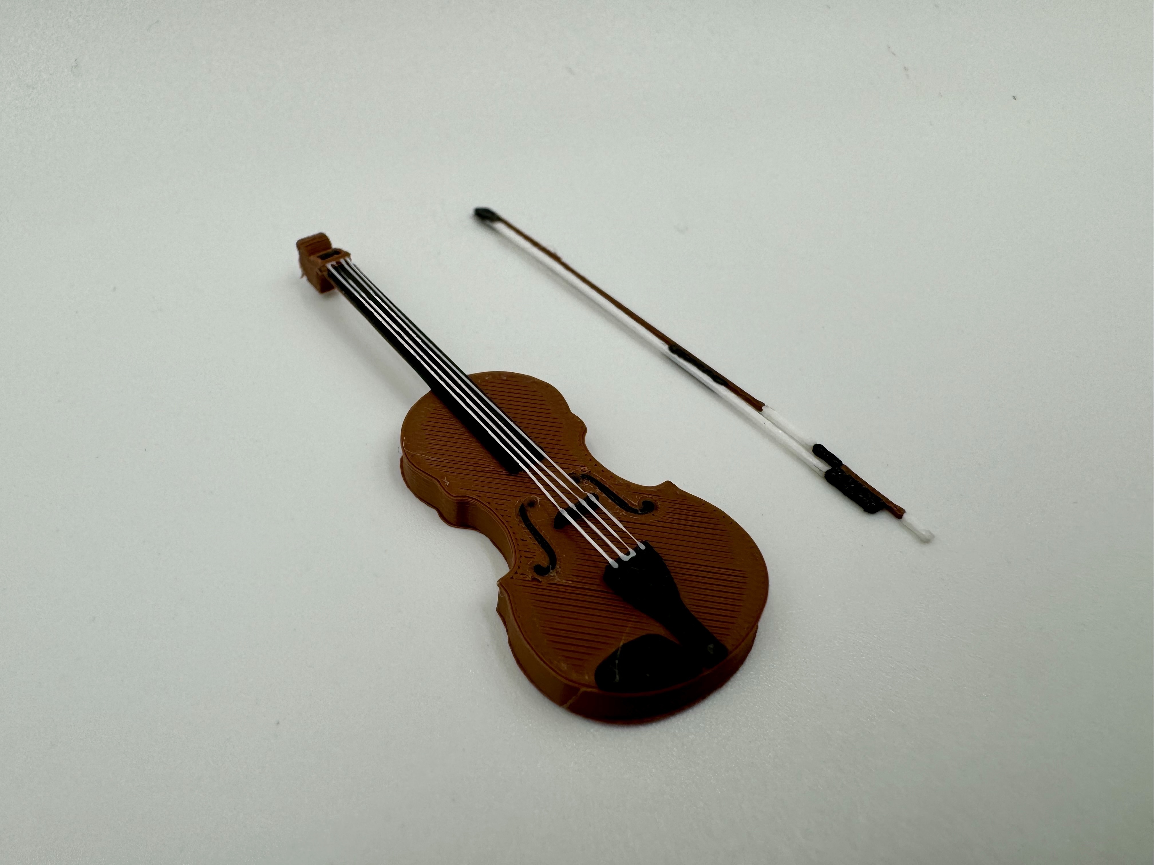 The Tiniest Violin by Fyrby Additive | Download free STL model ...