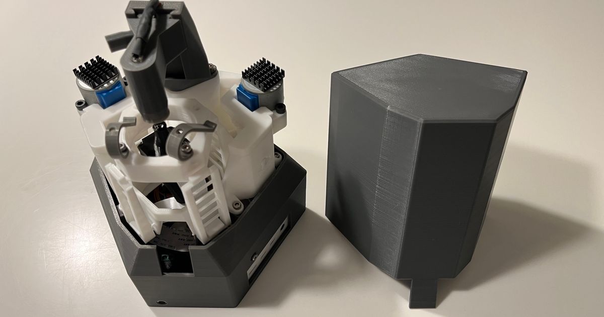 OpenFlexure Microscope v7 Protective Cover by Gralastair Been ...