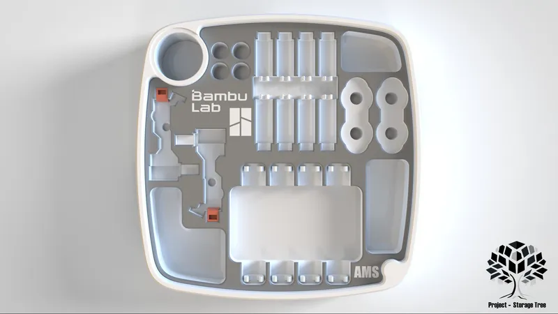 Modular Storage Tree - Leaf for remixes by Jorge | Download free STL ...