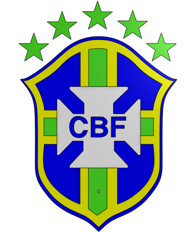 Brazil Logo by Selerino Cruz Perez | Download free STL model ...
