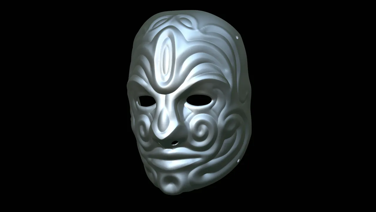 Native fantasy mask by Rott3D | Download free STL model | Printables.com