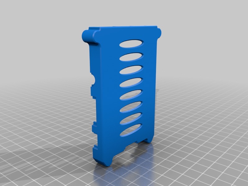 Raspberry Pi Case (3 B/B+, 2B, 1B+) - Simplified Airflow with Grilles ...