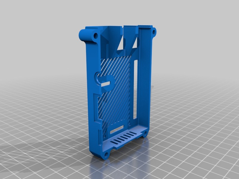 Raspberry Pi Case (3 B/B+, 2B, 1B+) - Simplified Airflow with Grilles ...