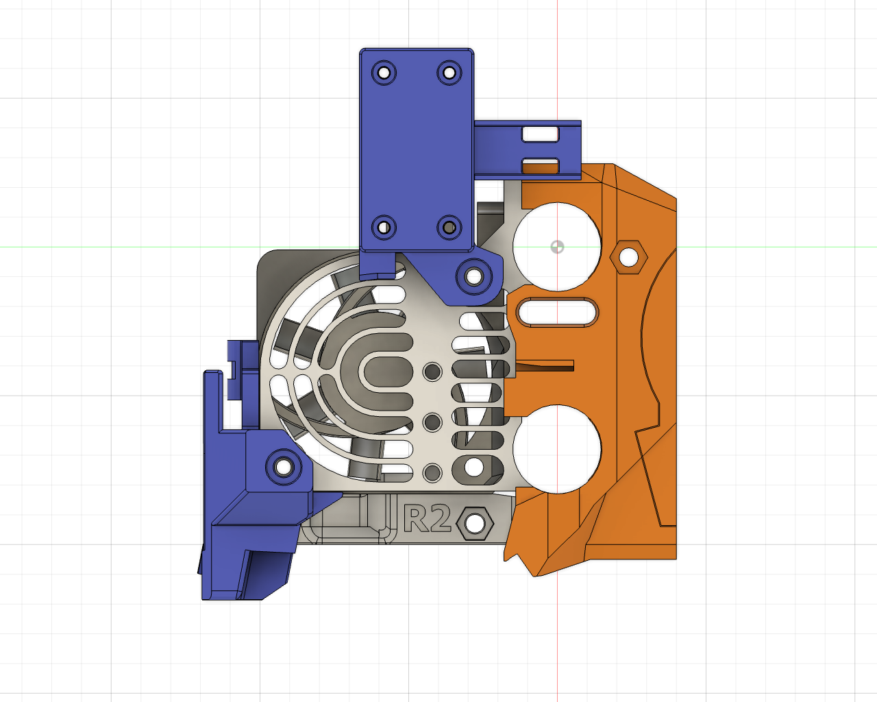 3DO Nozzle Cam, LED and PCB Integrated Mount for Prusa MINI/MINI+ by ...