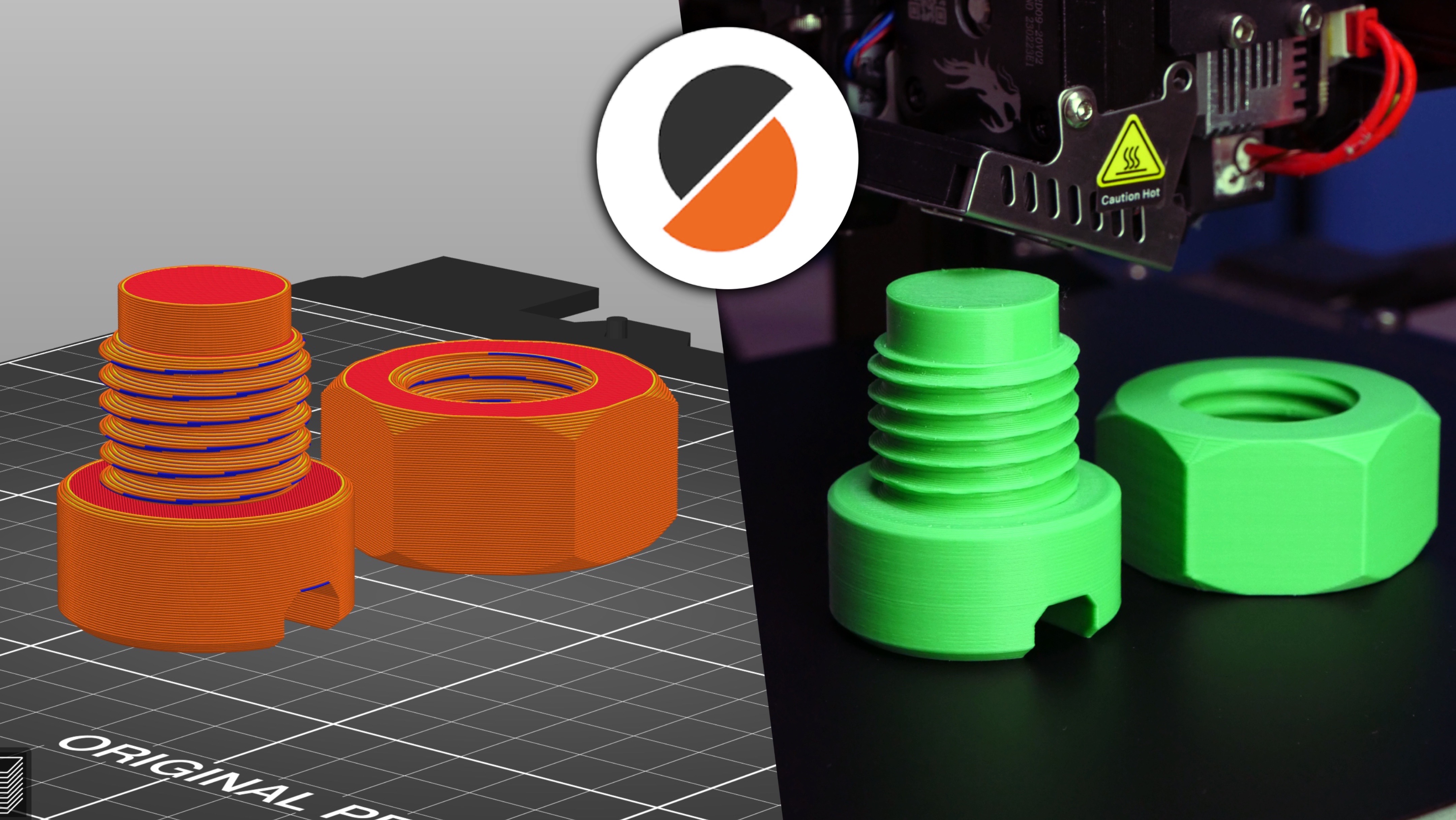 SKREW and NUT by Cubastic | Download free STL model | Printables.com