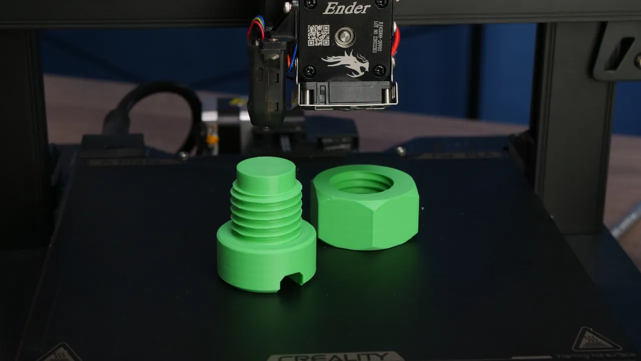 SKREW and NUT by Cubastic | Download free STL model | Printables.com