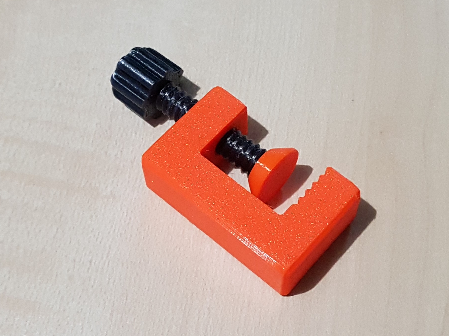 One inch clamp - screw foot by HD_Creator | Download free STL model ...