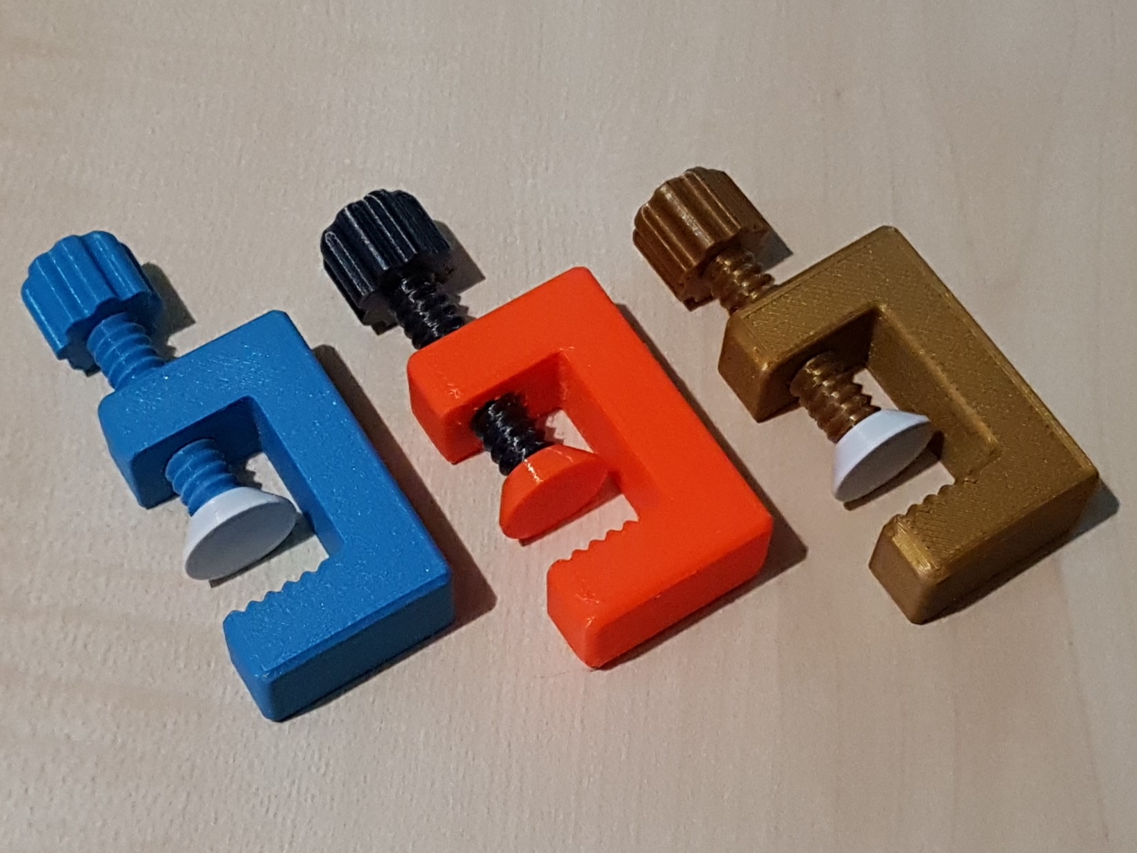 One inch clamp - screw foot by HD_Creator | Download free STL model ...