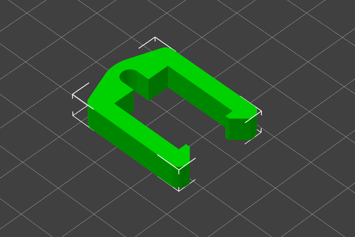 Teflon tube mount for Bambu Lab P1P / P1S by Aeroua | Download free STL ...