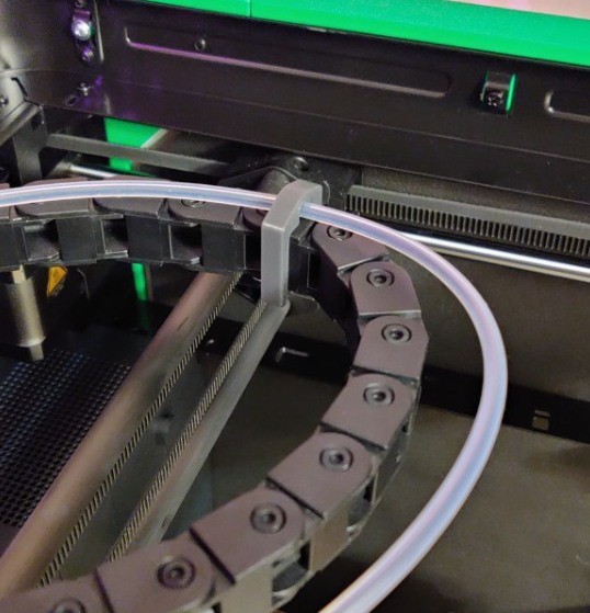 Teflon tube mount for Bambu Lab P1P / P1S by Aeroua | Download free STL ...