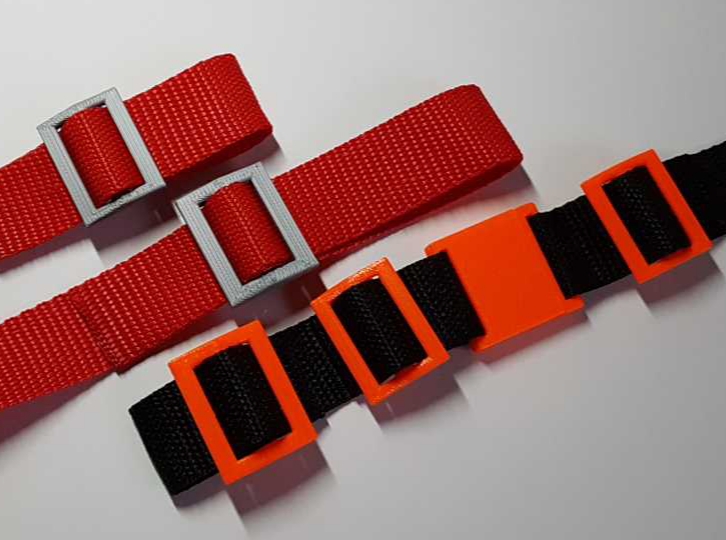 Magic strap buckle (magnetic) by HD_Creator | Download free STL model ...