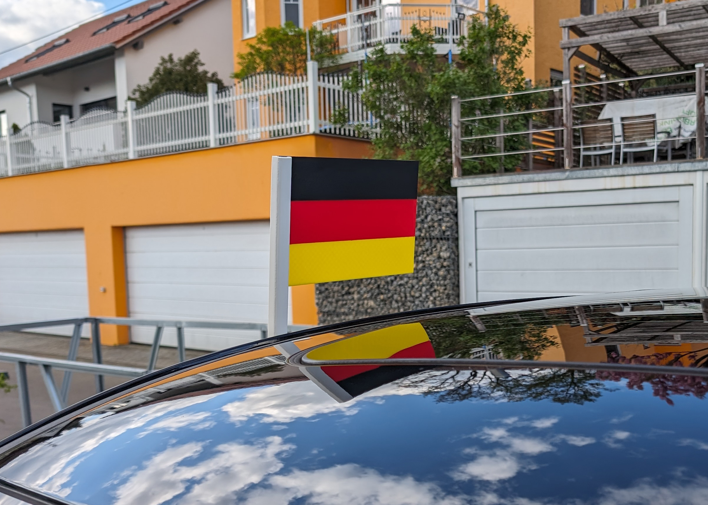 Car Window Flag for Germany by GoldichForge | Download free STL model ...