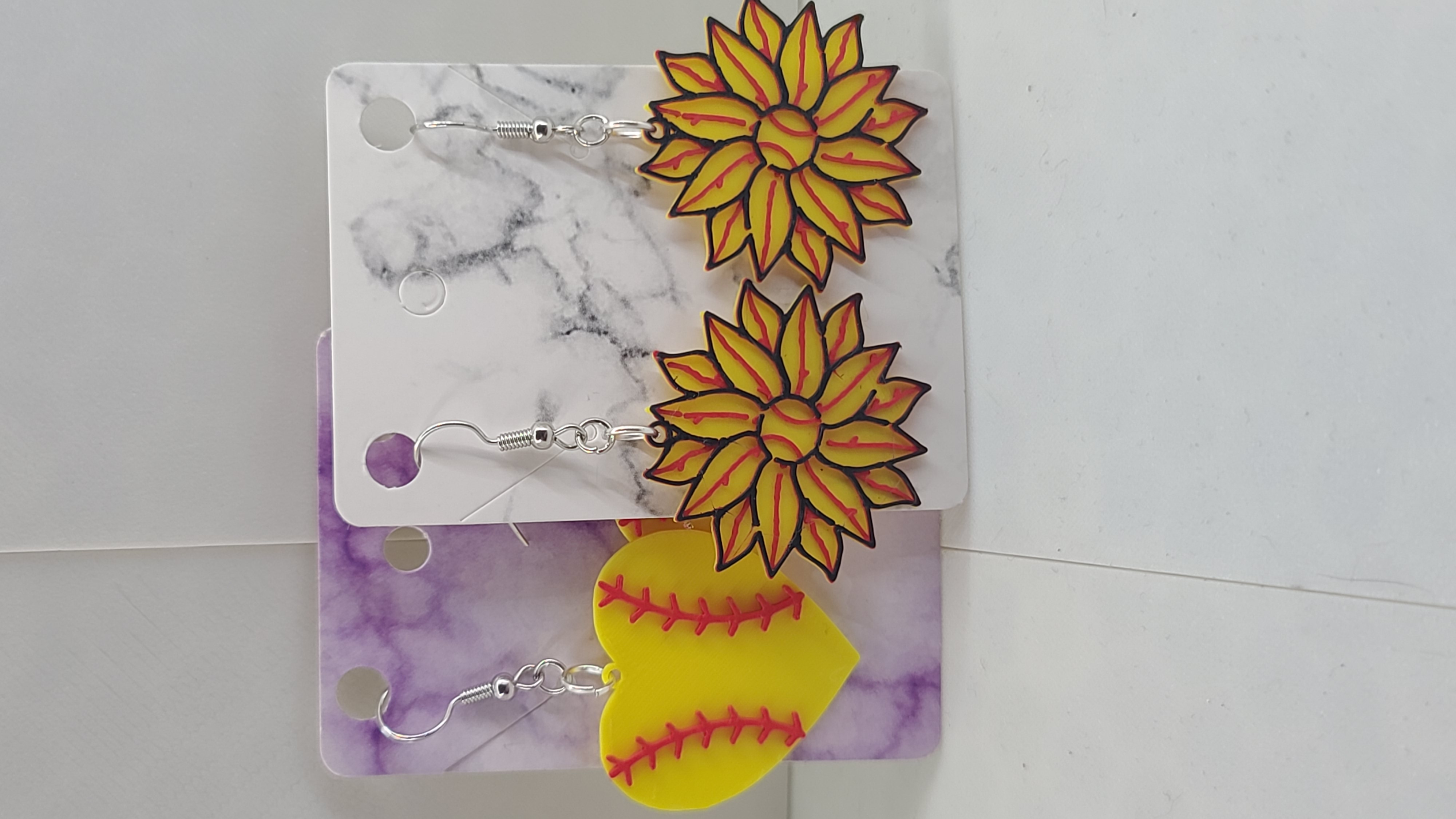 5 Softball Earrings by Dohara | Download free STL model | Printables.com