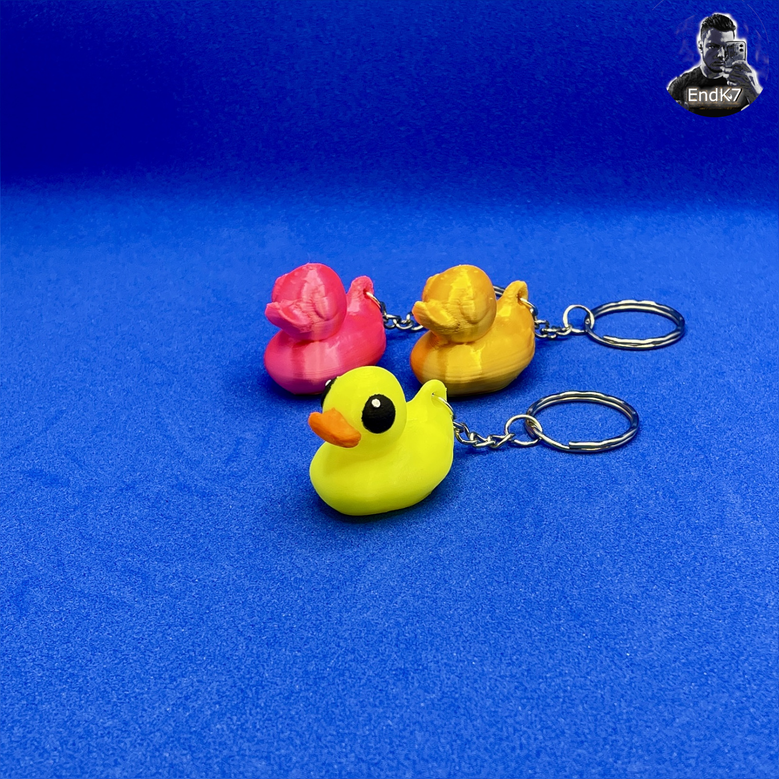 Rubber Duck Keychain by EndK7 | Printables Store