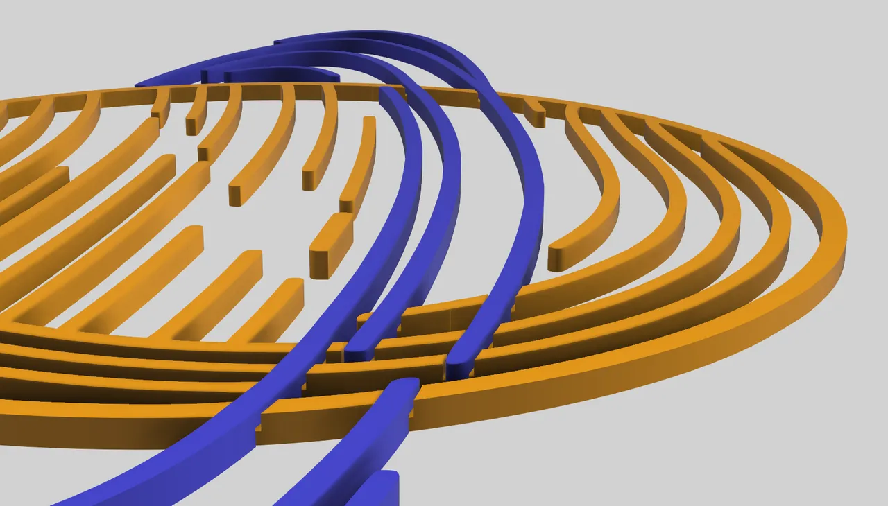 Minimalistic 2D Planet with Rings by Yellowtech | Download free STL ...