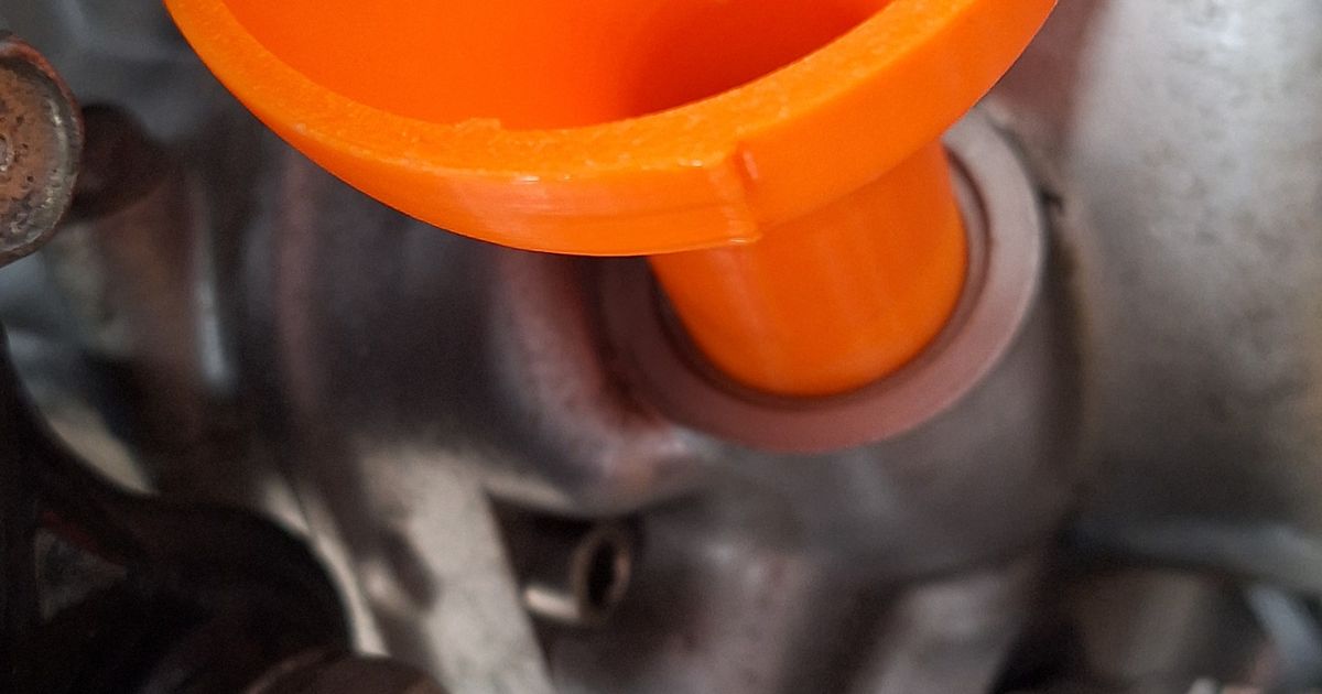 Honda motorcycle oil funnel by Malcolm GB | Download free STL model ...