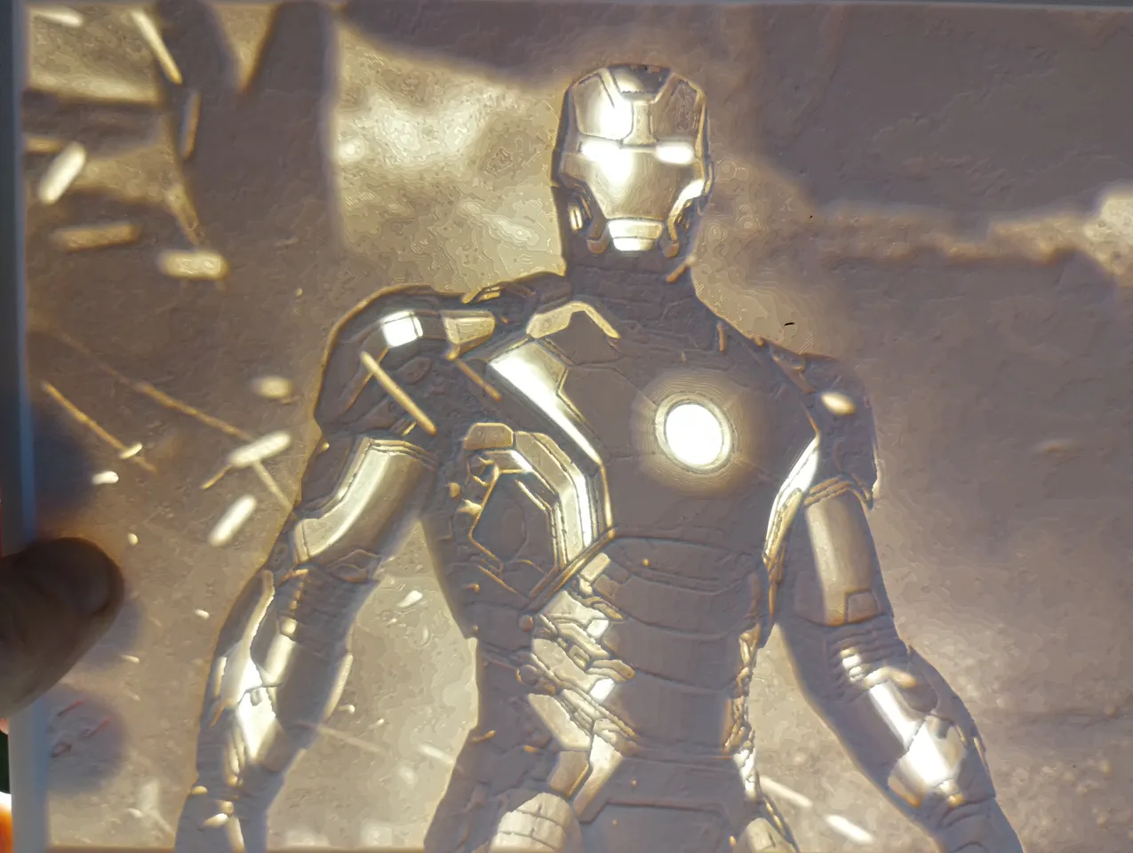 IRONMAN FDM Lithophane prusa MK4 by Zdeněk Šumšal | Download free STL ...