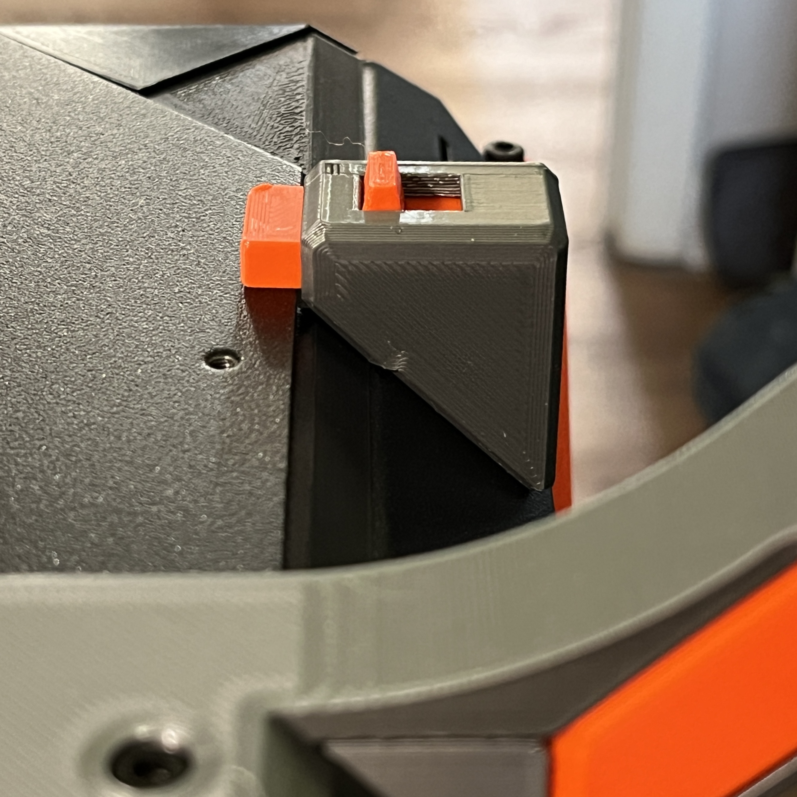 Prusa Enclosure sliding lid lock with Complete Modified Hinges by ...