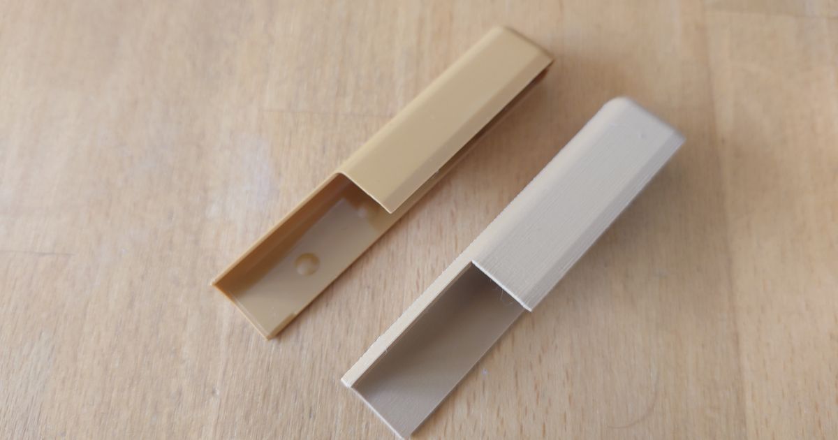 Internorm/Roto window - lower hinge cover replacement by lual ...