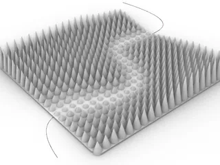 Spiky wall decoration by SamDe | Download free STL model | Printables.com