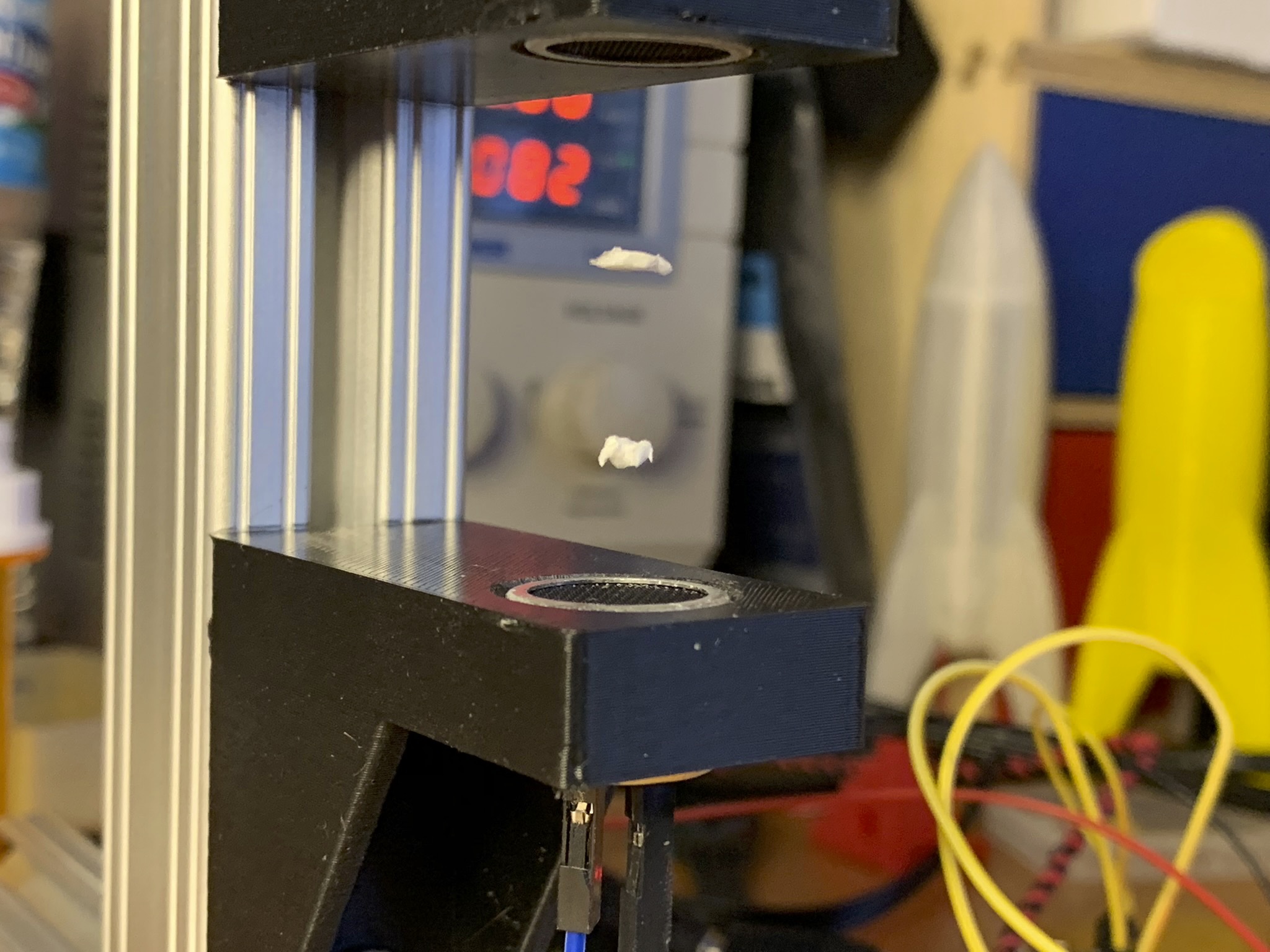 Transducer bracket for MiniLev acoustic levitator by ...