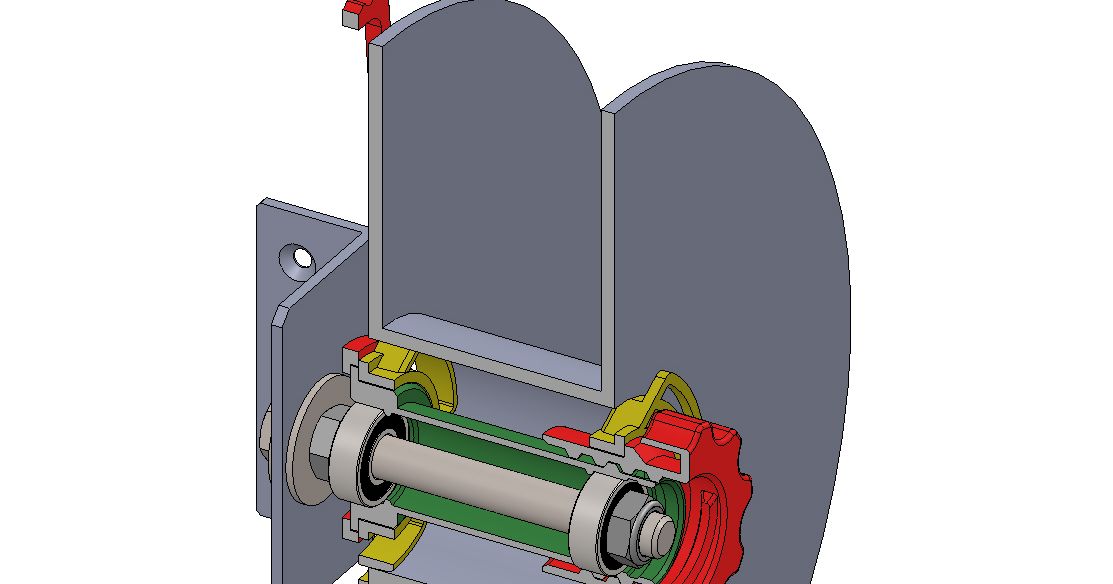 Spool mount with bearings by Mike | Download free STL model ...