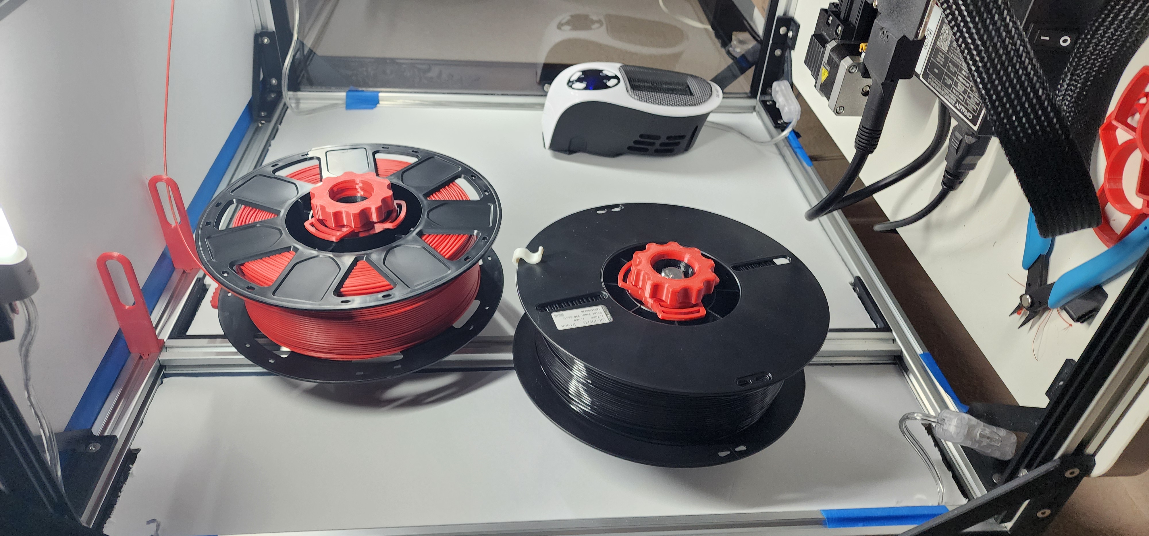 Spool mount with bearings by Mike | Download free STL model ...