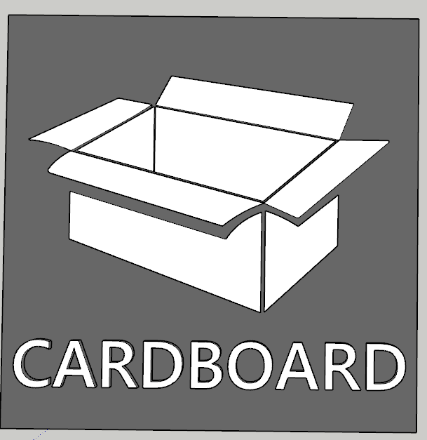 Recycle bin signs by Prosta | Download free STL model | Printables.com
