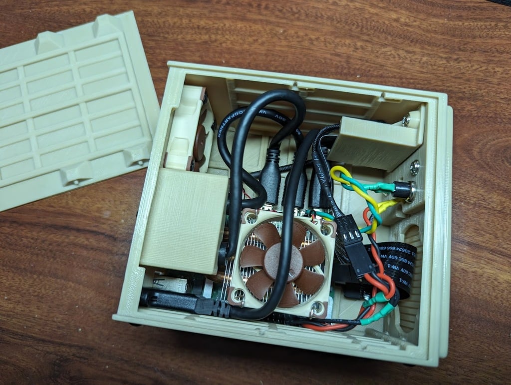 Raspberry Pi 5 case - Retro tower desktop by Xavior93 | Download free ...