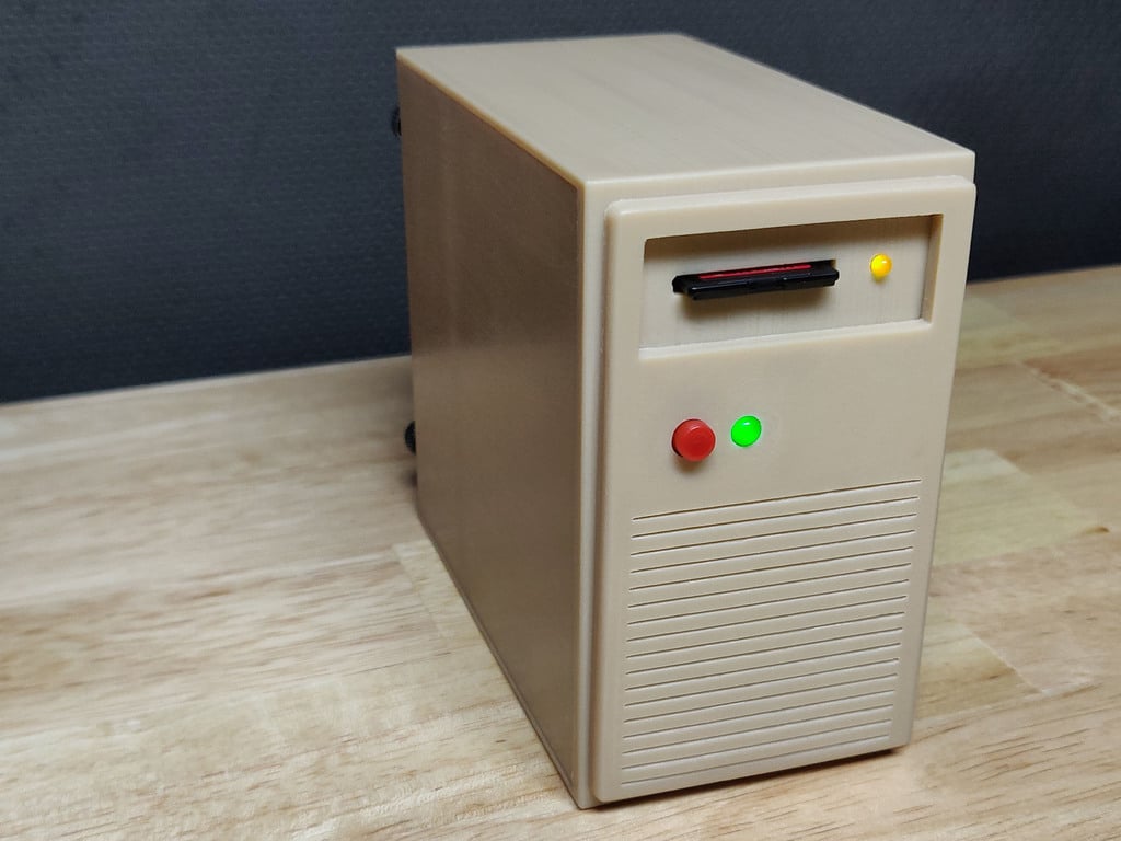 Raspberry Pi 4 case - Retro tower desktop por Xavior93 | Descargar ...