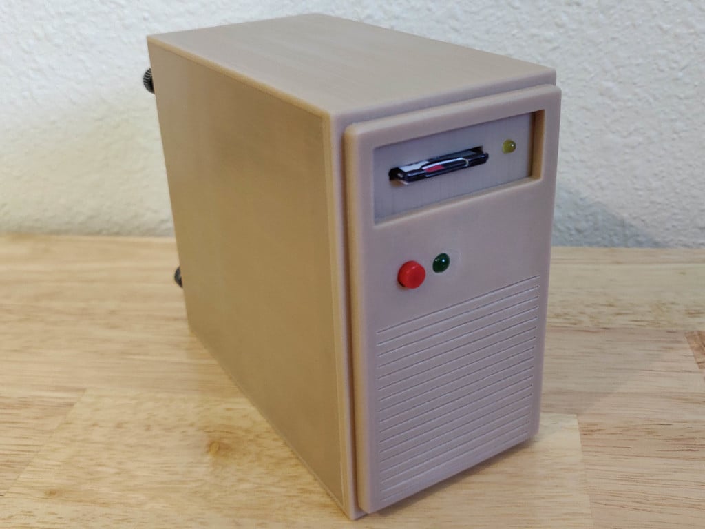 Raspberry Pi 4 case - Retro tower desktop por Xavior93 | Descargar ...
