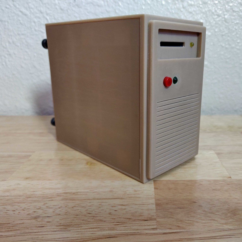 Raspberry Pi 4 case - Retro tower desktop por Xavior93 | Descargar ...