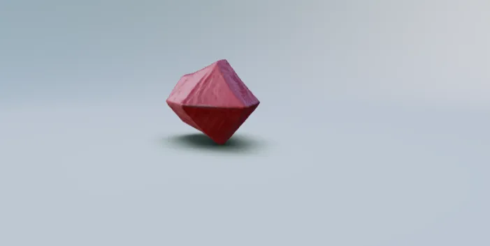 Red kyber crystal by austin simon | Download free STL model ...