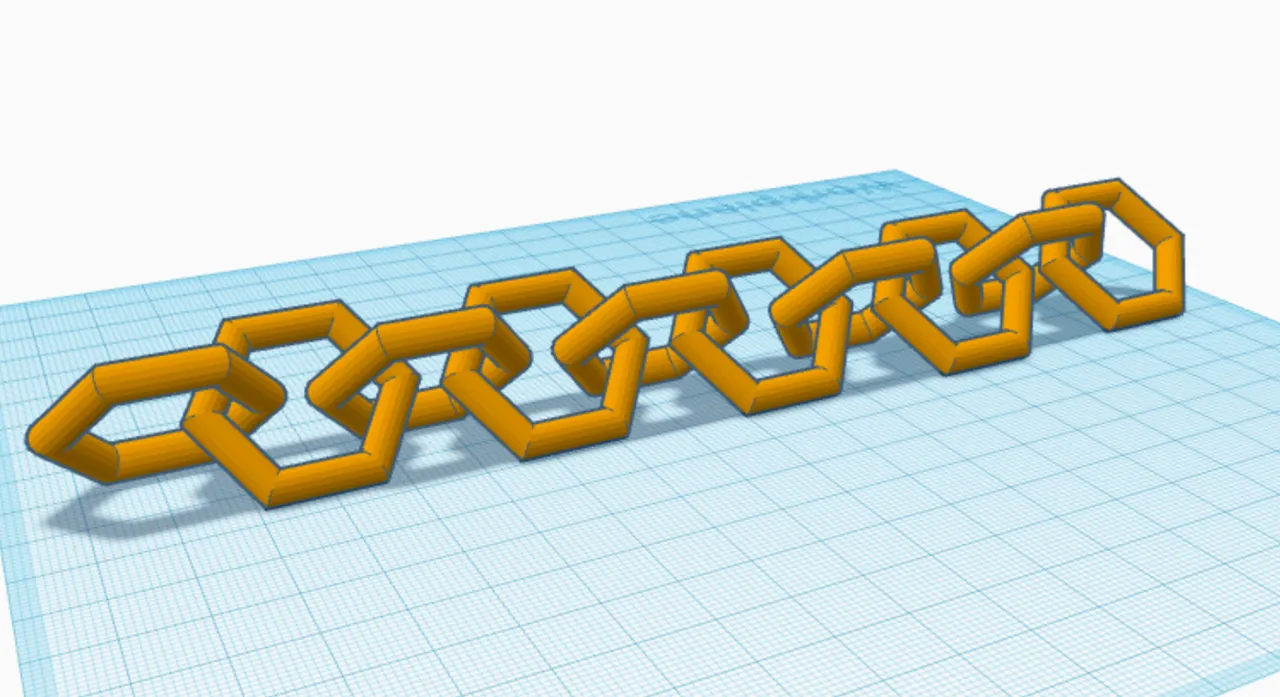 Hex Chain by Bguyinscratch | Download free STL model | Printables.com