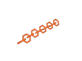 Hex Chain by Bguyinscratch | Download free STL model | Printables.com
