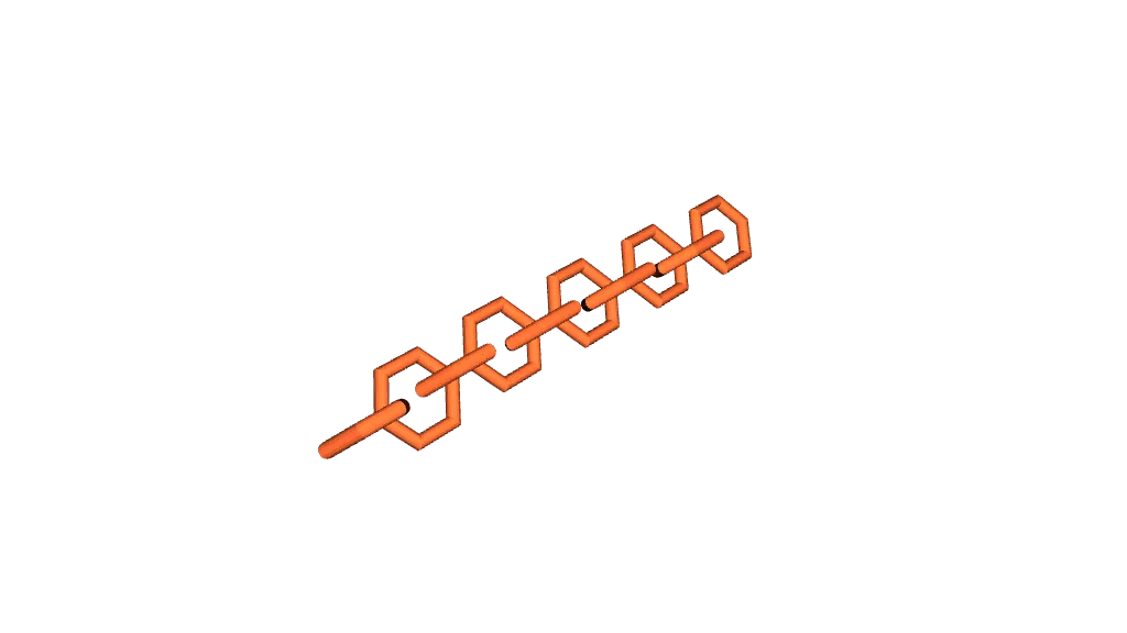 Hex Chain by Bguyinscratch | Download free STL model | Printables.com