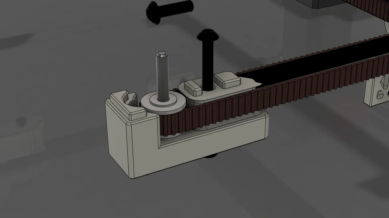 Voron V0.2 R1 Custom Idlers Pin Mod by driftrotor | Download free STL ...