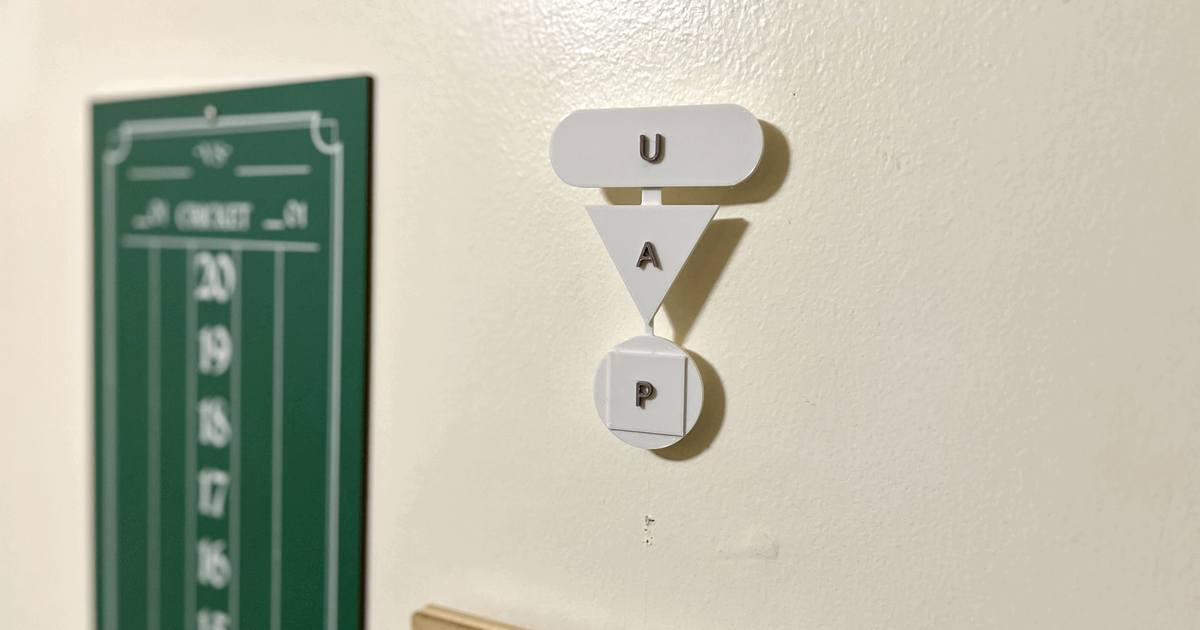 UAP / UFO Wall Art by Marcello | Download free STL model | Printables.com